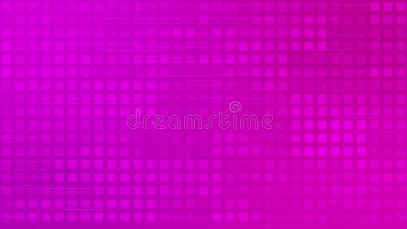 3D Abstract Digital Technology Animated Pink Light Particles on Pink ...