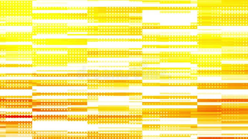 3D Abstract Digital Technology Yellow Animation Yellow Background ...