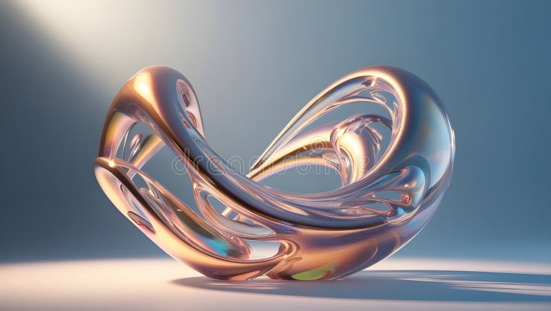 Good 3d Abstract Glass Wallpaper,wallpaper Glass Illustration 3d Render ...