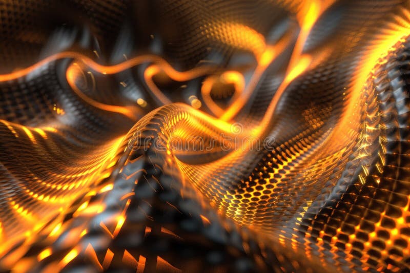 3d Abstract Glow Background Design Stock Illustration - Illustration of ...