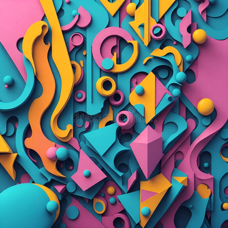 3D Abstract Gradient, Smooth CGI Background Wallpaper Stock ...