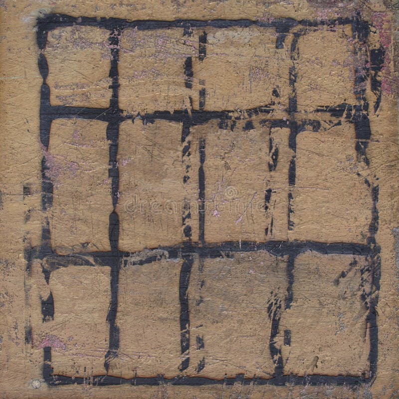 3d Abstract Grunge Grid Wall Background Stock Image - Image of ...