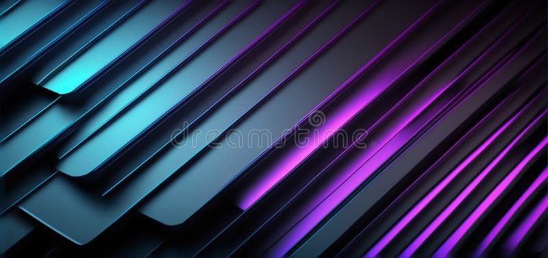 3D Abstract Modern Technology Background Stock Illustration ...