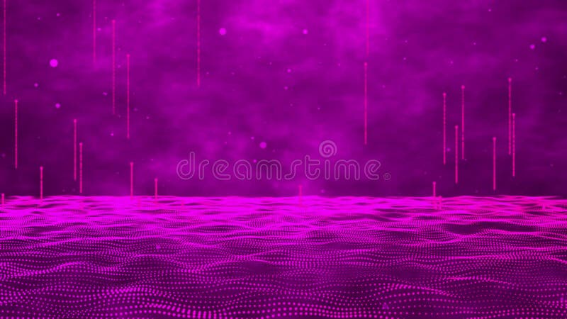3d Abstract Pink Light Particles Water Ripple Smoke Pink Gradient ...