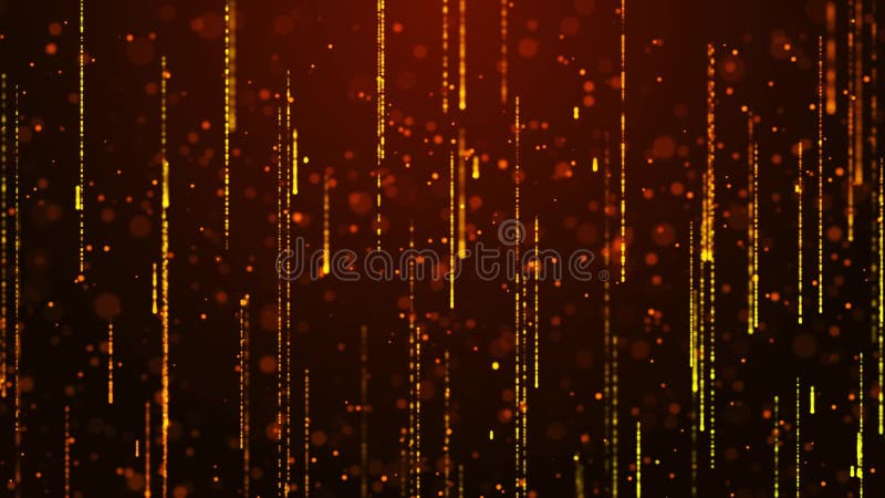 3d Abstract Red Particles on Red Gradient Background. Stock Video ...