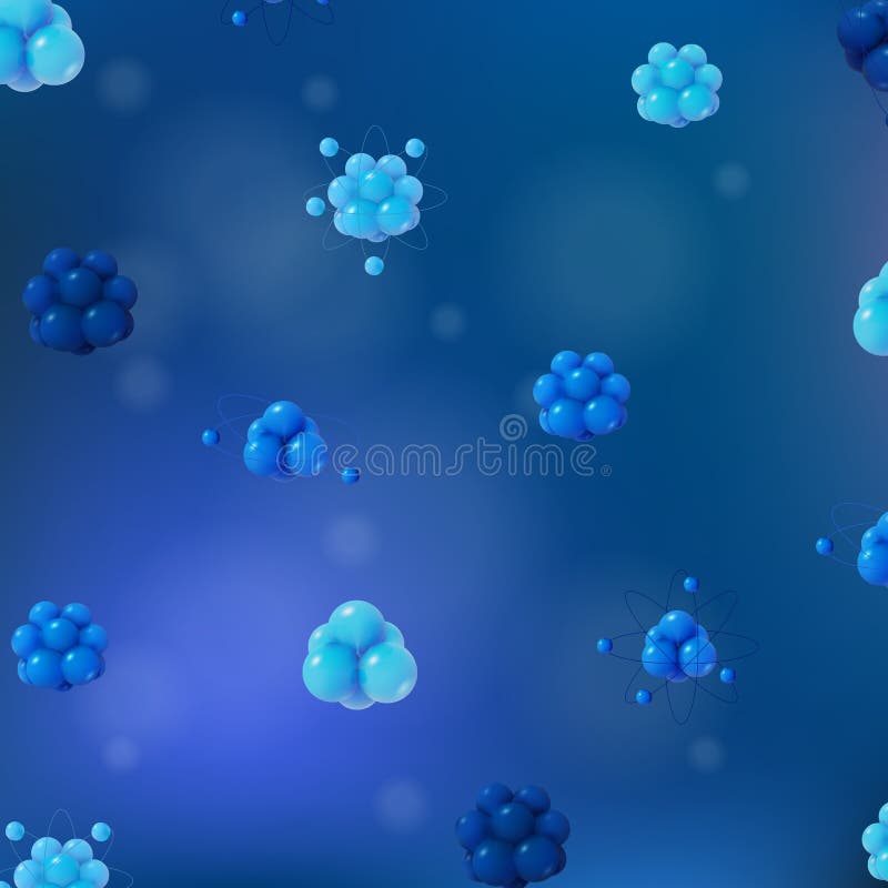 3d Abstract Scientific Background. Stock Vector - Illustration of ...