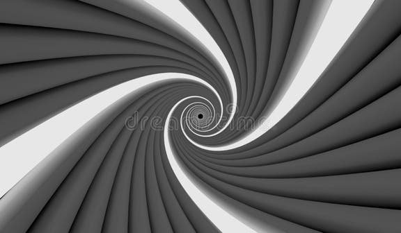 3d Abstract Spiral Background Stock Illustration - Illustration of ...