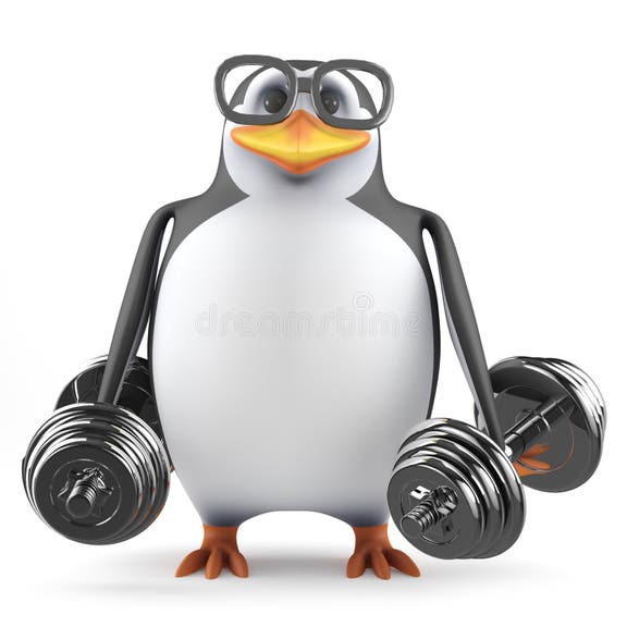 Strong Penguin Stock Illustrations – 341 Strong Penguin Stock ...