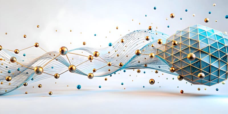 3D AI Powered Algorithmic Flow Vector Concept As a Clean Abstract ... 3D AI Powered Algorithmic Flow Vector Concept As a Clean Abstract ...