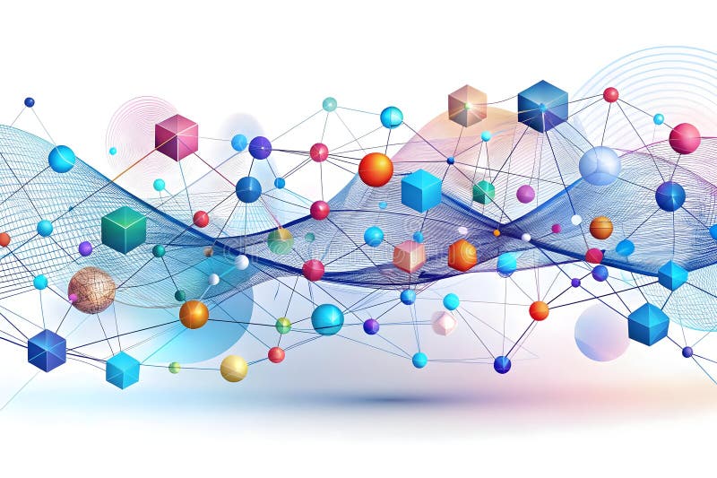 3D AI Powered Algorithmic Flow Vector Concept As a Clean Abstract ... 3D AI Powered Algorithmic Flow Vector Concept As a Clean Abstract ...