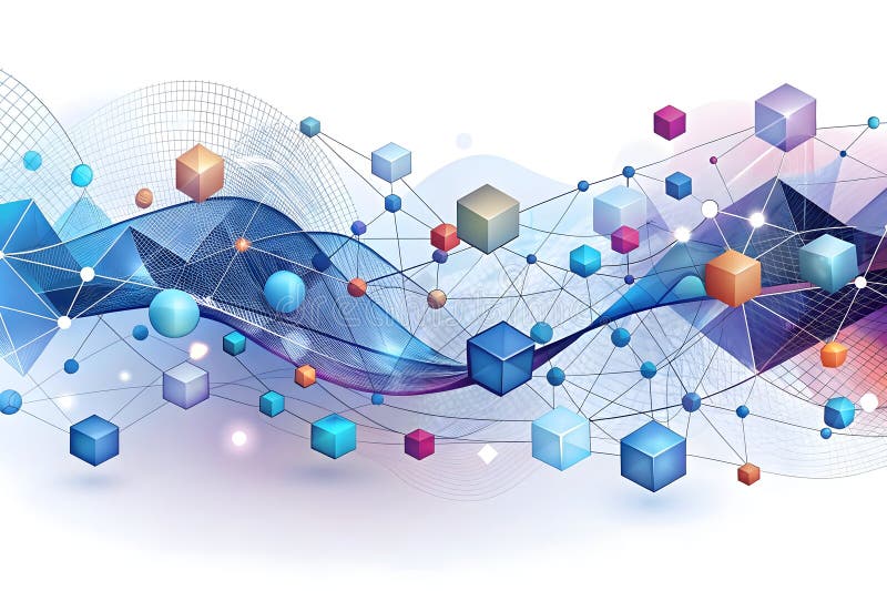 3d Ai Powered Algorithmic Flow Vector Concept As A Clean Abstract Depicting Algorithmic Flow