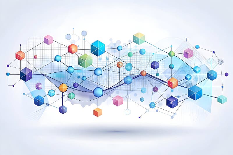 3D AI Powered Algorithmic Flow Vector Concept As a Clean Abstract ... 3D AI Powered Algorithmic Flow Vector Concept As a Clean Abstract ...