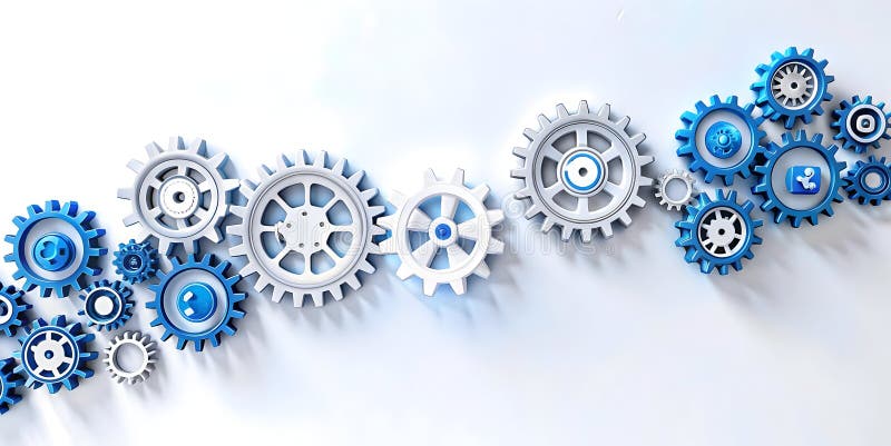 3d Ai Powered Automation Flow Vector Concept As A Clean Abstract Depicting Automation Flow With