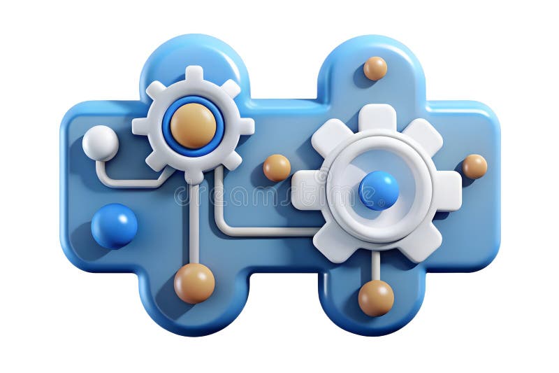 3D AI Powered Automation Flow Vector Concept As a Clean Abstract ... 3D AI Powered Automation Flow Vector Concept As a Clean Abstract ...