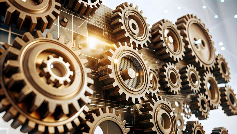 3d Ai Powered Automation Flow Vector Concept As A Clean Abstract Depicting Automation Flow With