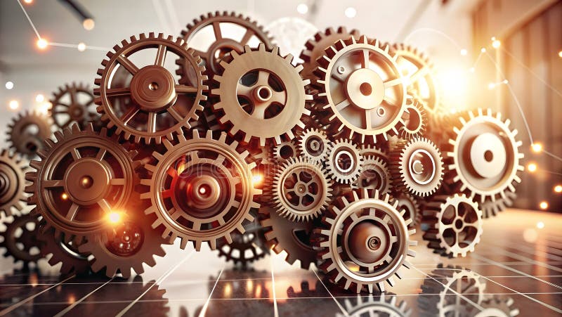 3d Ai Powered Automation Flow Vector Concept As A Clean Abstract Depicting Automation Flow With