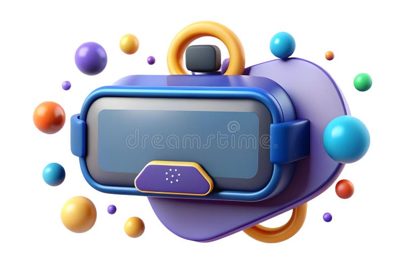 3D AI Powered Virtual Reality Border Frame Concept As a Border Frame ...