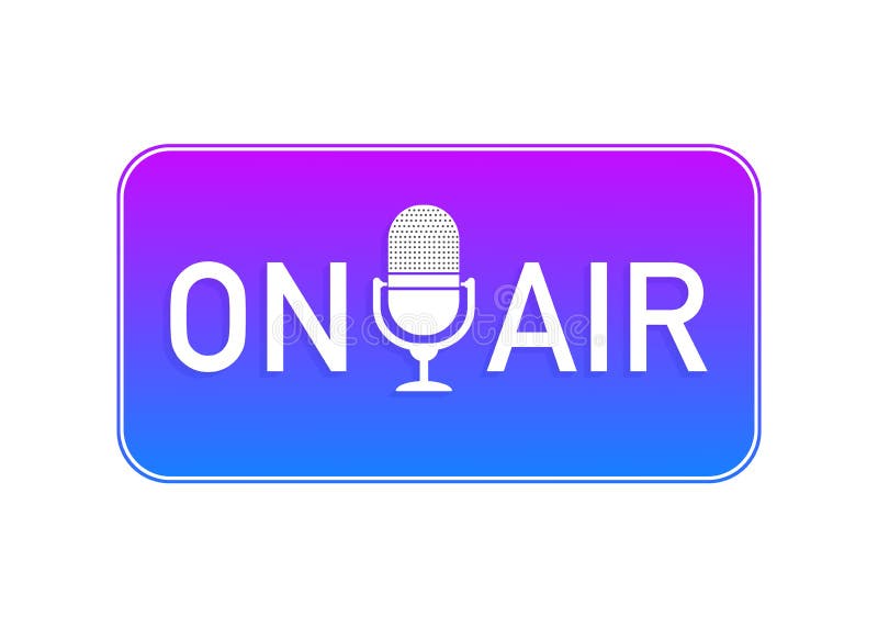 3d on Air Button for Banner Design. Internet Button Isolated on White ...