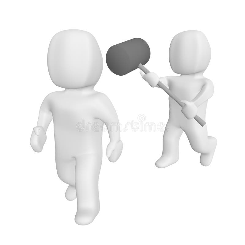 3d ambush stock illustration. Illustration of infringement - 39250899