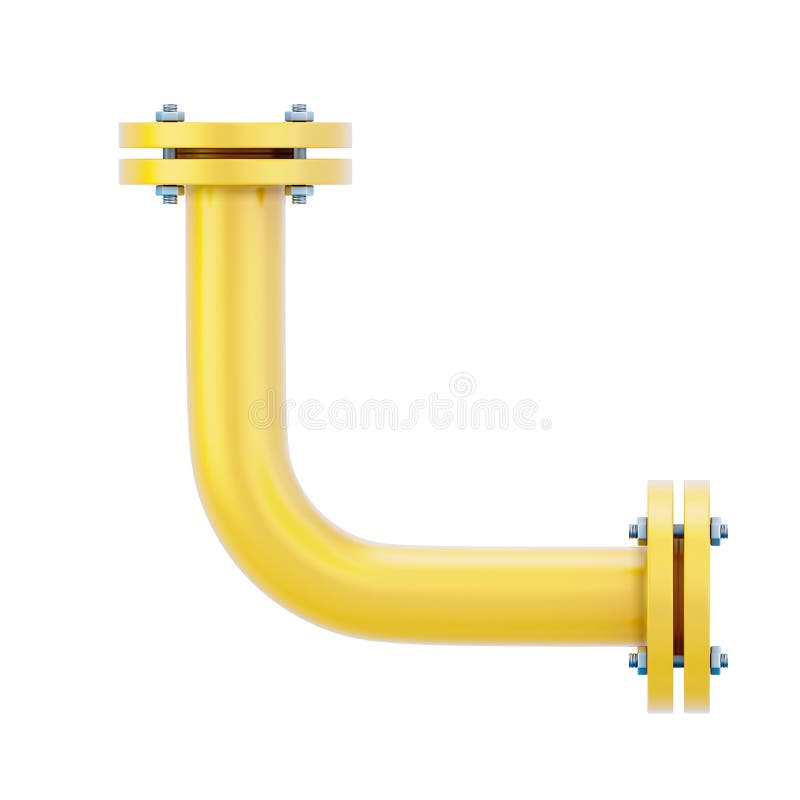 3d angle pipe stock illustration. Illustration of industrial - 53763511
