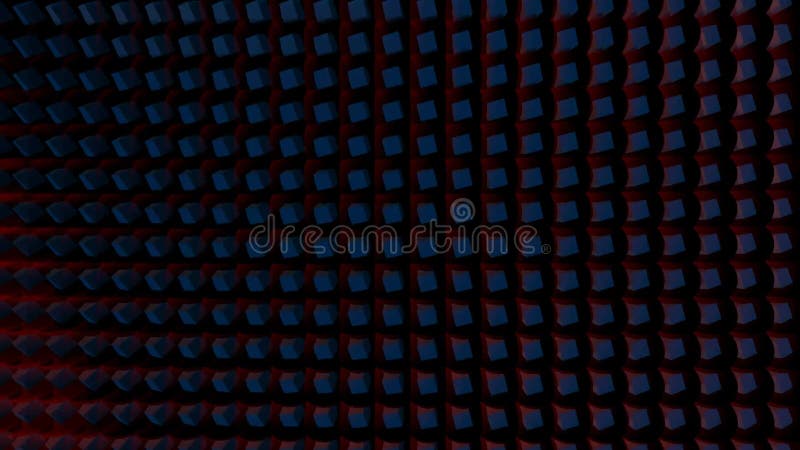 3D Animated Background Made by Red and Blue Boxes Stock Footage - Video ...