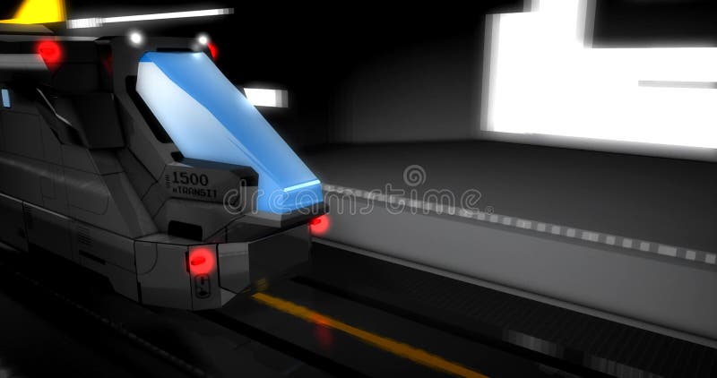 Animated Background of Vision for Future High Speed Train Stock Footage ...