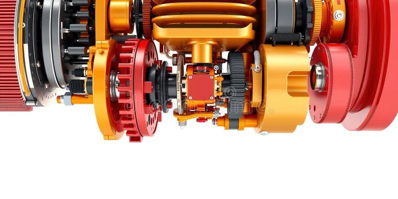 3D Animated Electric Motor Components a Detective Visual Guide To ...