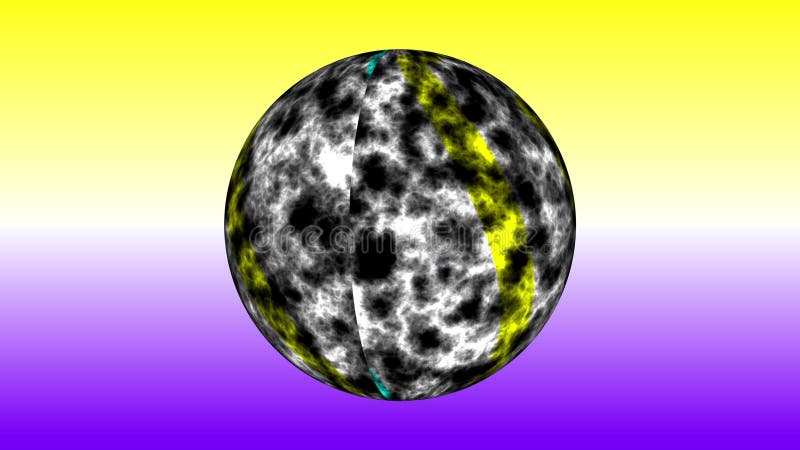 3D Animated Rotating Ball Pattern with Beautiful Colorful Flower ...