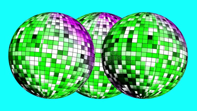 3D Animated Rotating Ball Pattern with Beautiful Colors. Stock Video ...