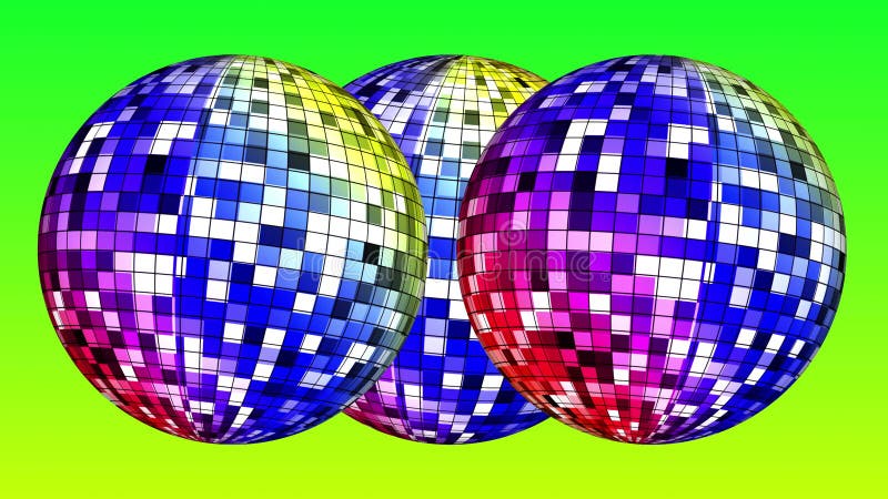 3D Animated Rotating Ball Pattern with Beautiful Colors. Stock Video ...