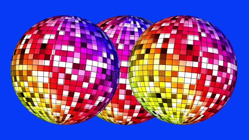 3D Animated Rotating Ball Pattern with Beautiful Colors. Stock Video ...