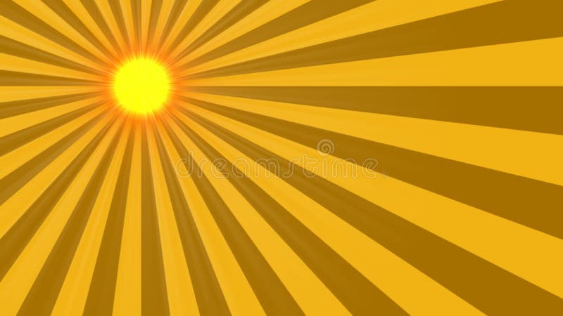 2D animated sun rays stock footage. Video of sunlight - 34666578