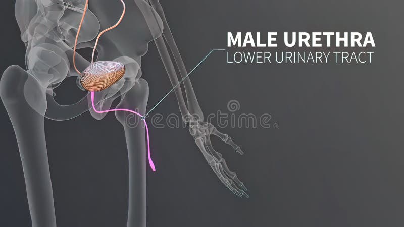3D Animated Urinary System Kidneys, Ureters and Bladder Stock ...