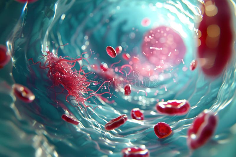 3d Animated Visualization Of The Flushing Effect Of Hdl Cholesterol On