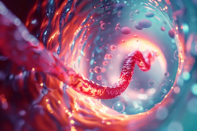 3d Animated Visualization Of The Flushing Effect Of Hdl Cholesterol On