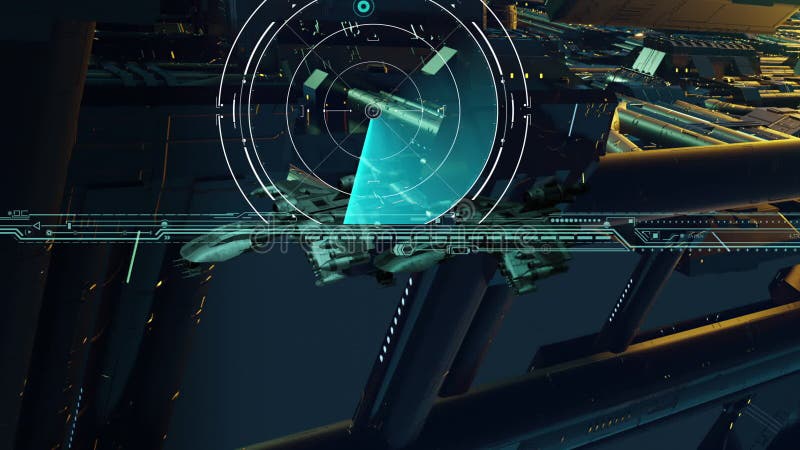 3d Animation of Alien City in the Future Stock Video - Video of ship ...