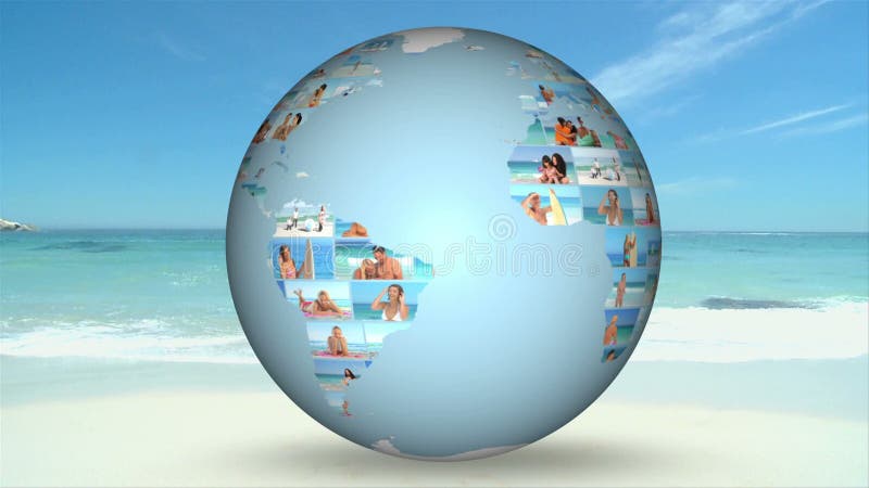 3D Animation of Beach Holidays Stock Footage - Video of touching, adult ...
