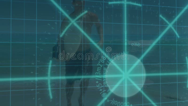 3D Animation on Beach Sports Stock Video - Video of summer, four: 40051171