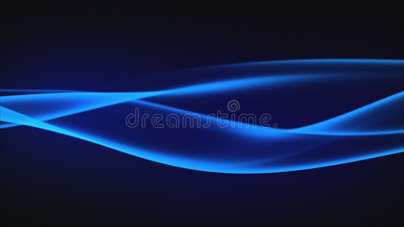 Dark Blue Abstract Animated Wavy Shape Stock Footage - Video of ...