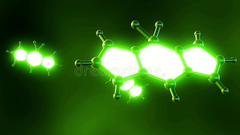 BODIPY Molecules are Glowing for Cell Imaging. Stock Video - Video of ...