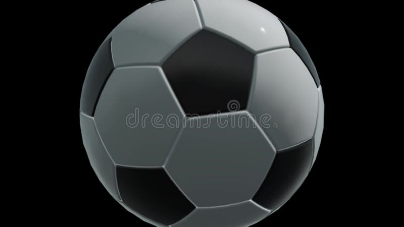 3D Animation Bouncing Soccer Ball. Stock Footage - Video of sport ...