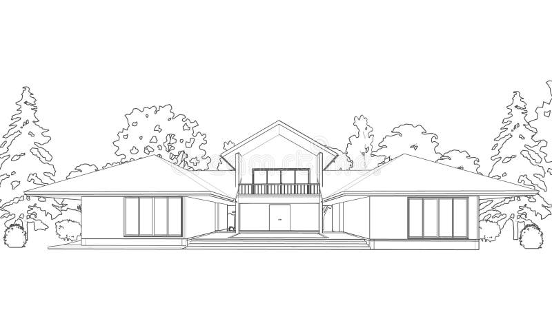 3D Looped Animation of Building Project Stock Footage - Video of ...