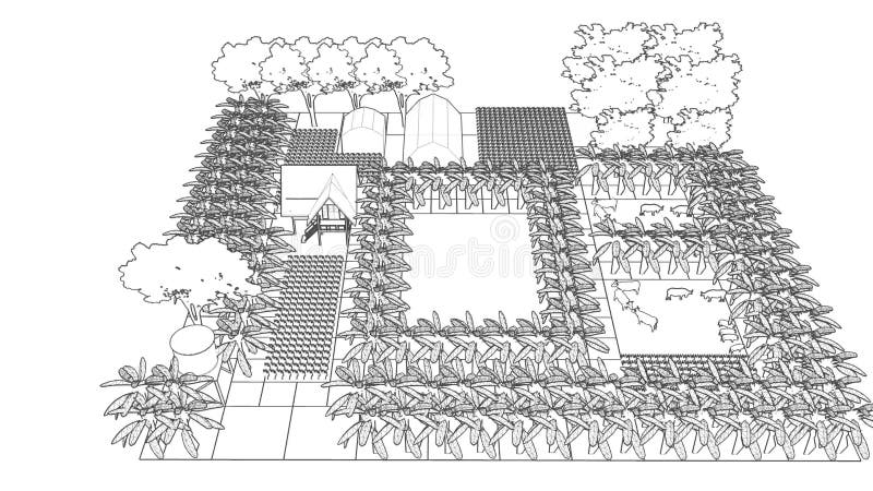 3D Looped Animation of Building Project Stock Video - Video of model ...