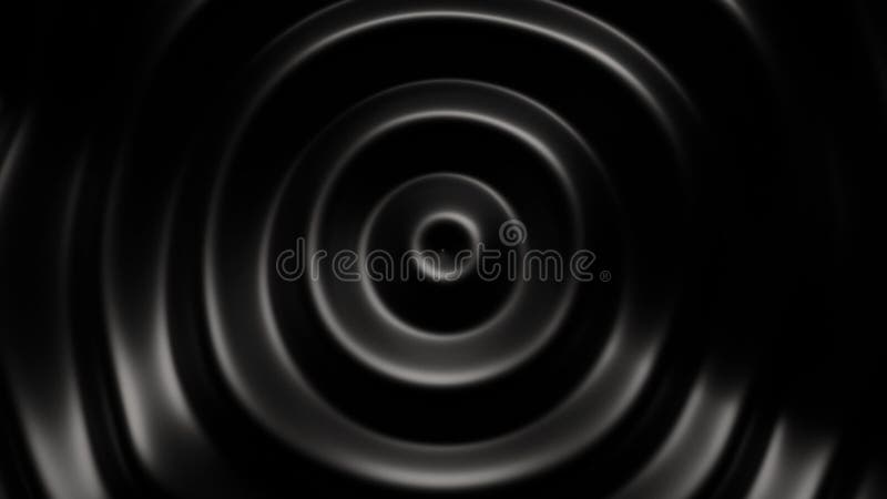 Abstract Concentric Neon Green Circles Background Loop Stock Video ...