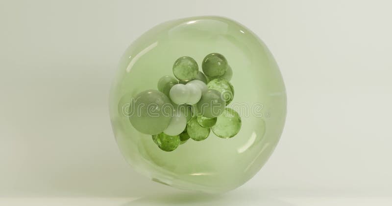 3D Animation of the Deformation, Scattering Transparent Collagen ...