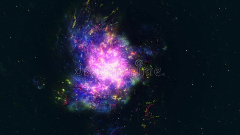 Stunning 3D Animation of Nebula Stock Video - Video of blue, explosion ...