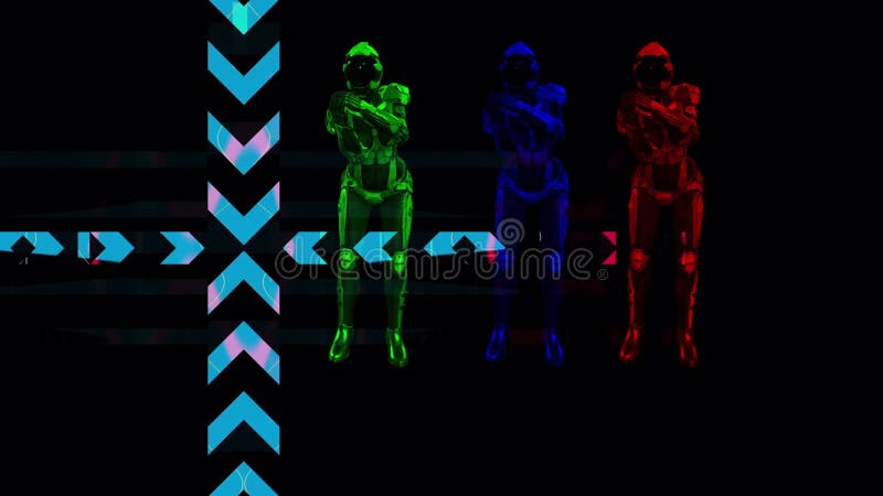 Animation - Futuristic Technology Interface Stock Video - Video of ...