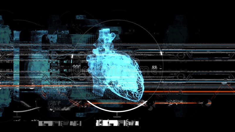 Animation - Futuristic Technology Interface Stock Footage - Video of ...