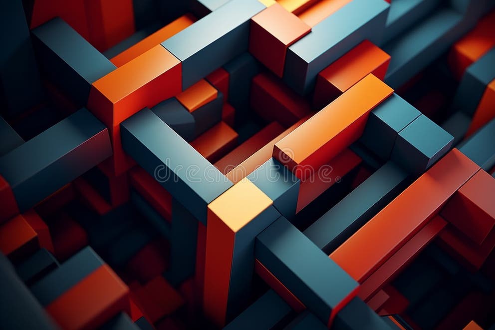A 3D Animation of Geometric Shapes Merging and Separating in a Rhythmic ...