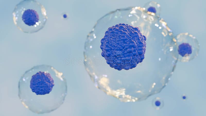 Animation of stem cells stock video. Video of healthcare - 253214267